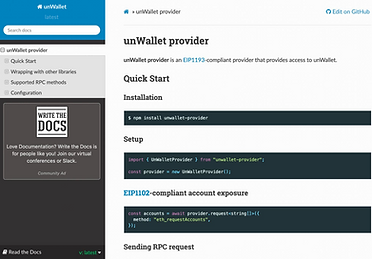 unWallet | NFT用コントラクトウォレット